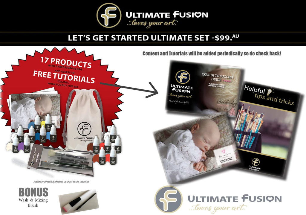 Ultimate Fusion "Lets Get Started" FULL SIZE set – Pixie Kissed Babies ...
